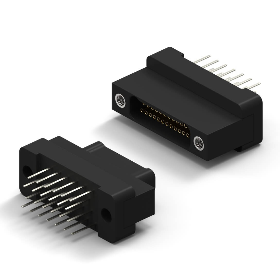 PCB Vertical Thru Hole Nano - Dual Row Plated Thru Hole Plastic Shell ...